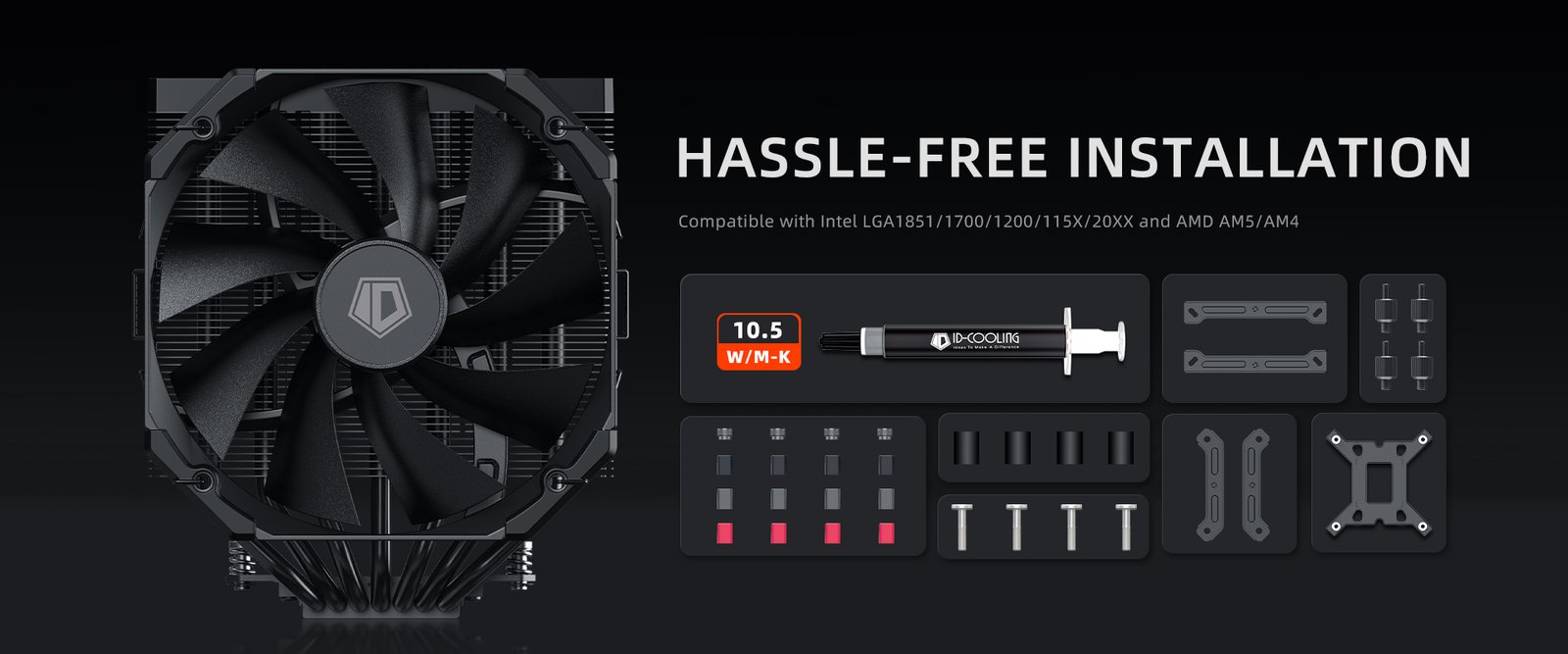 ID-COOLING Launches FROZN A720 BLACK: A Powerful Air Cooler Redefining ...