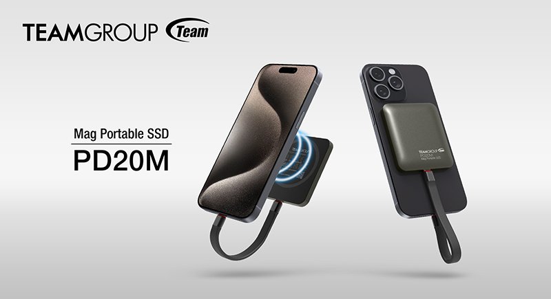 TEAMGROUP Introduces the PD20M Magnetic External SSD: A Game-Changer in ...