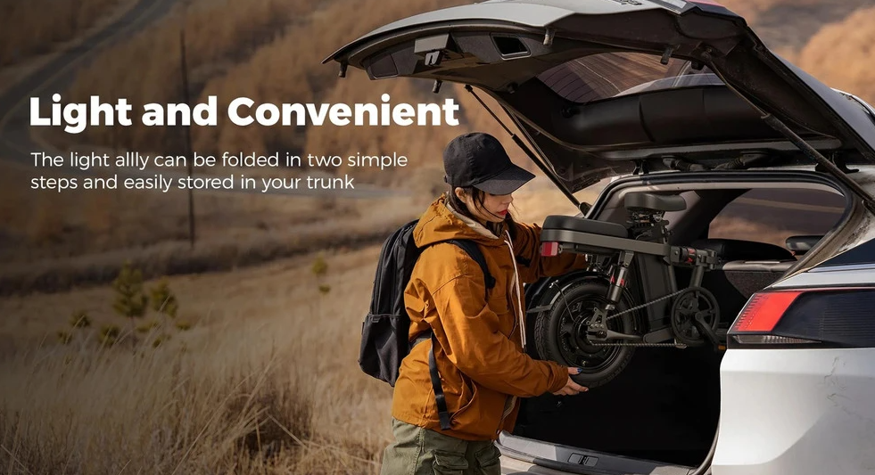 ENGWE T14 Folding Electric Bike: 22KM Range in Single Charge! - XiaomiToday