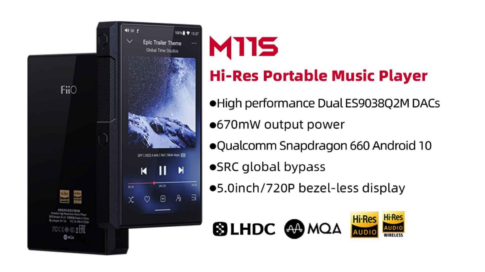 FiiO M11S Portable Audio Player, Only $384 for a Short Time - XiaomiToday